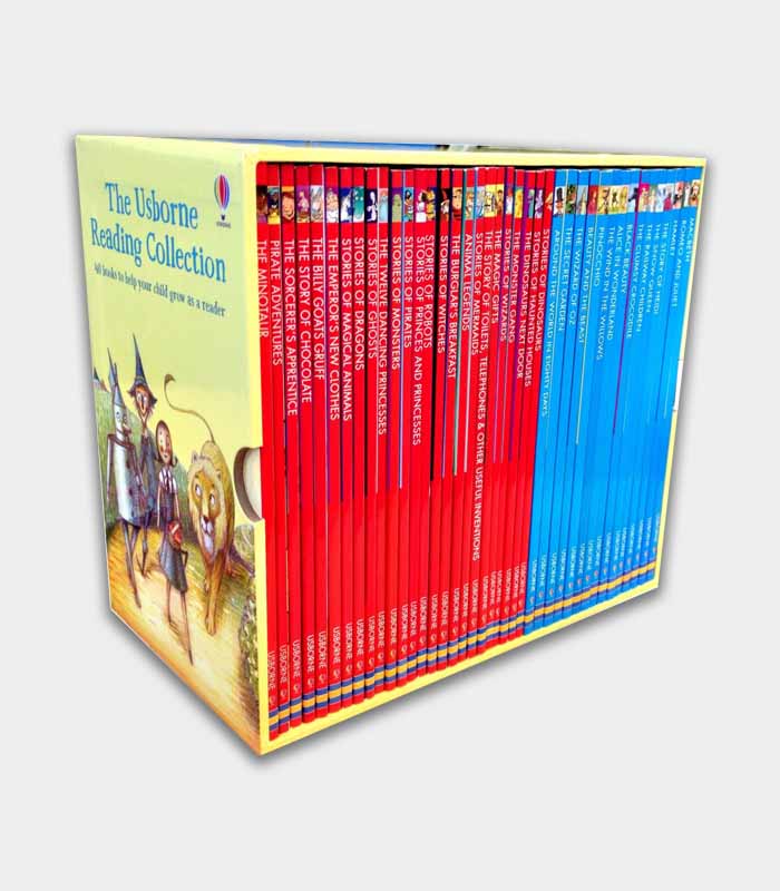 Usborne Very First Reading Library 50 Books Set Collection - AT TWO | Books, Toys, Stationery ...